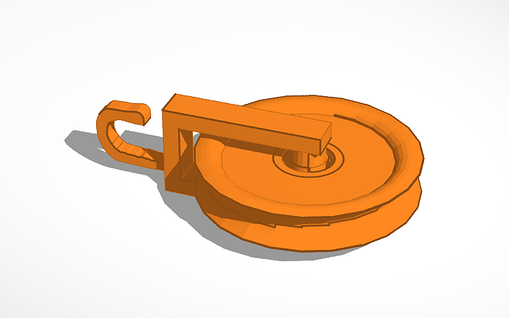 3D design Pulley - Tinkercad