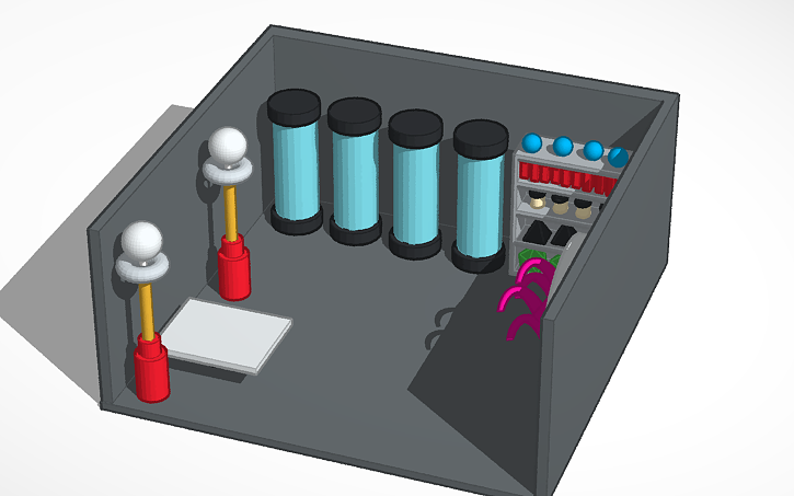 3D design Mad Scientist Lab | Tinkercad