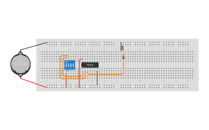 Circuit design Karla Elizabeth Cardenas Carrera (1 COMPUERTA DEL 7432 ...