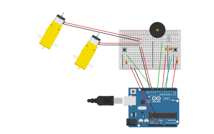 Circuit design Kill Switch - Tinkercad