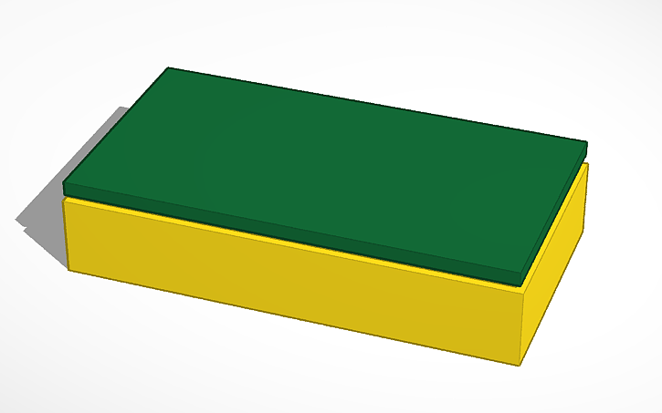 3D design sponge - Tinkercad