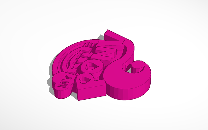 3D design My Little Pony: FiM logo | Tinkercad