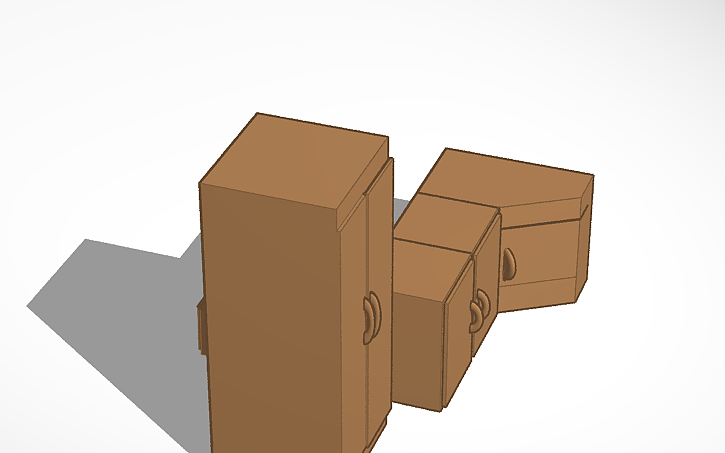 3D design Cabinets - Tinkercad