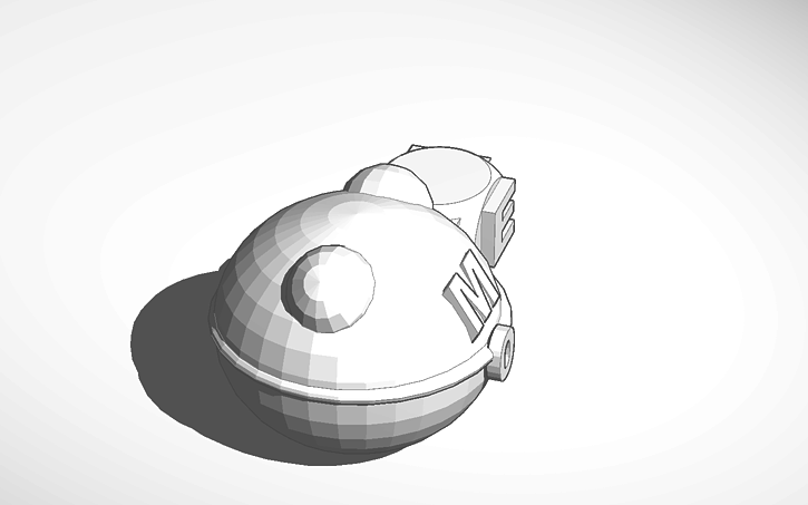 3D design Evan Thoene's Master ball - Tinkercad