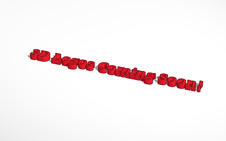 3D design Spring Division logos | Tinkercad