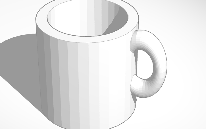 3D design mug - Tinkercad
