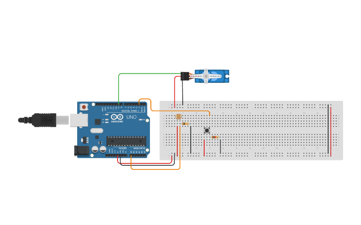 Circuit design task-3 - Tinkercad