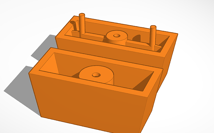 3D design PC case leg | Tinkercad