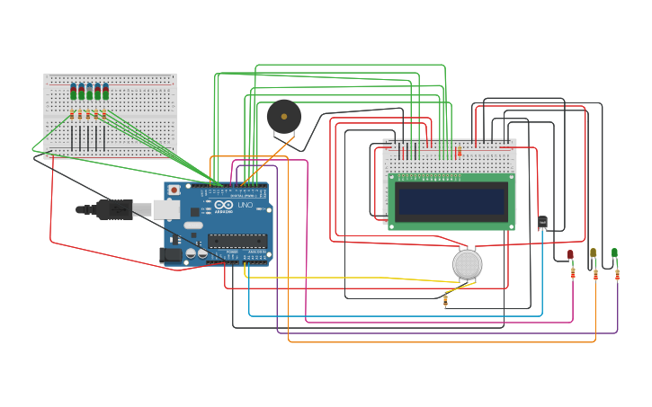Circuit design Safe House | Tinkercad