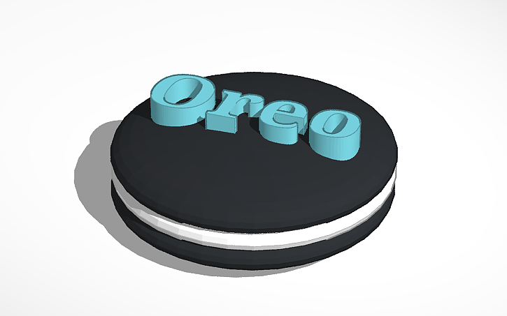 3D design Oreos!!!!!!!! | Tinkercad