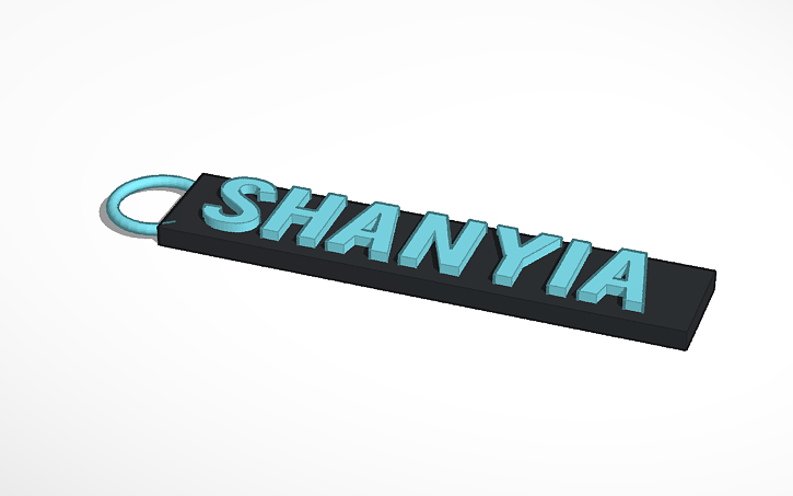 3D design Shanyia Washington | Tinkercad