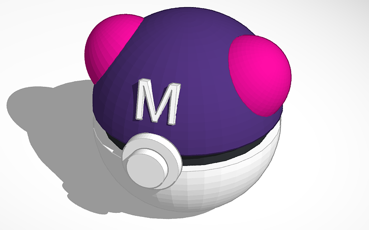 3D design Master Ball | Tinkercad