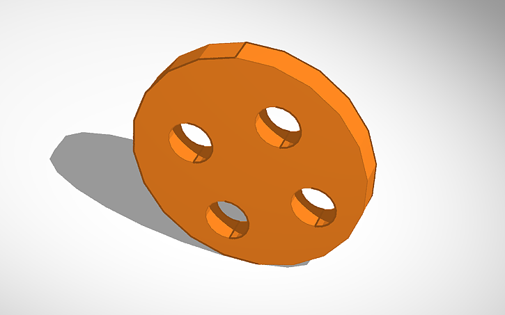 3d Design Button Tinkercad
