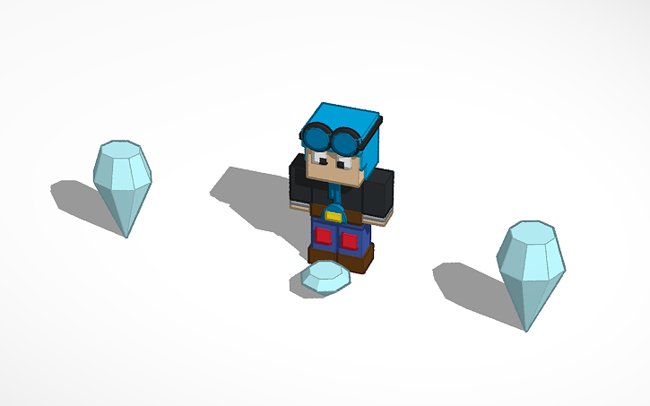 3D design DanTDM - Tinkercad