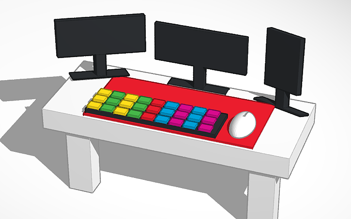 3D design TREMENDO SET-UP | Tinkercad