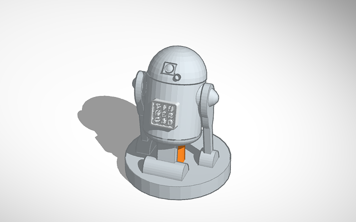 3D design #Chess celebrity robots pawn - Tinkercad