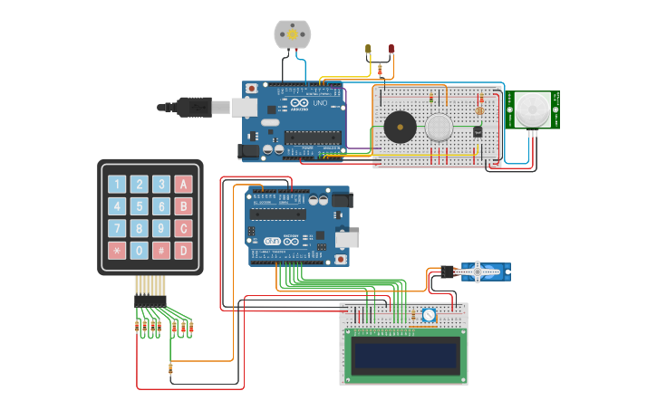 Circuit design REAL-GreenHouse | Tinkercad