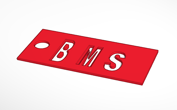 3D design BMS - Tinkercad