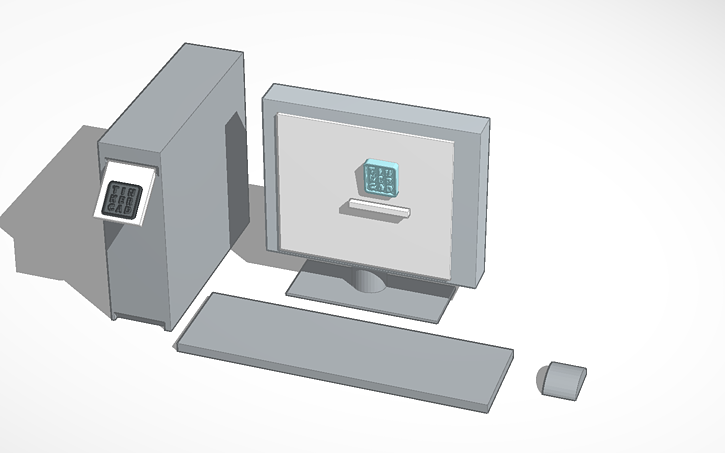 3D design computer | Tinkercad