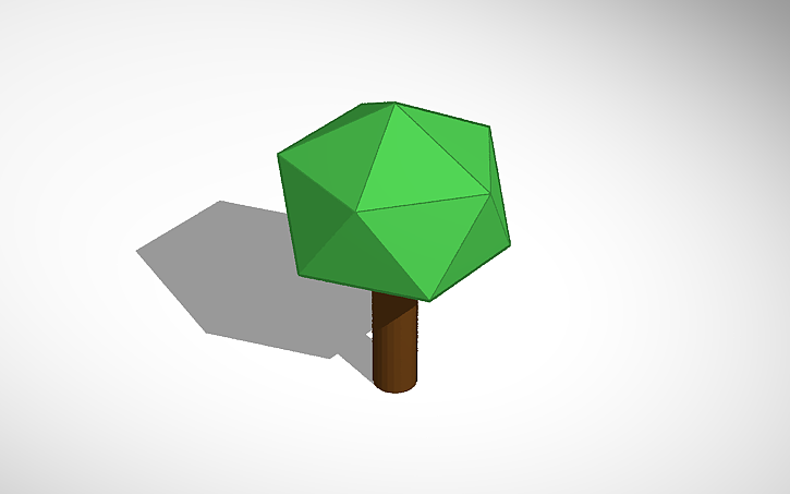 3D design Tree - Tinkercad