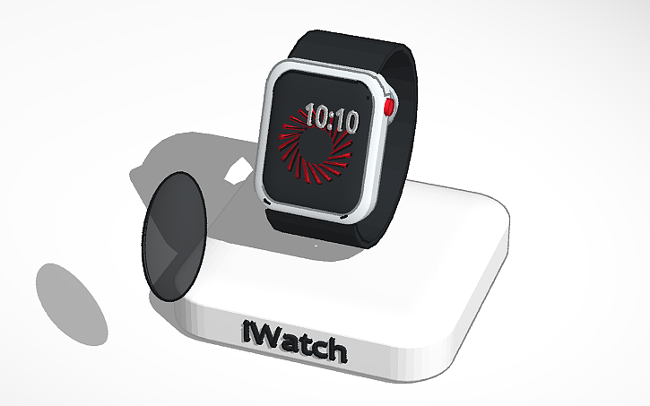 3D design Smart watch - Tinkercad