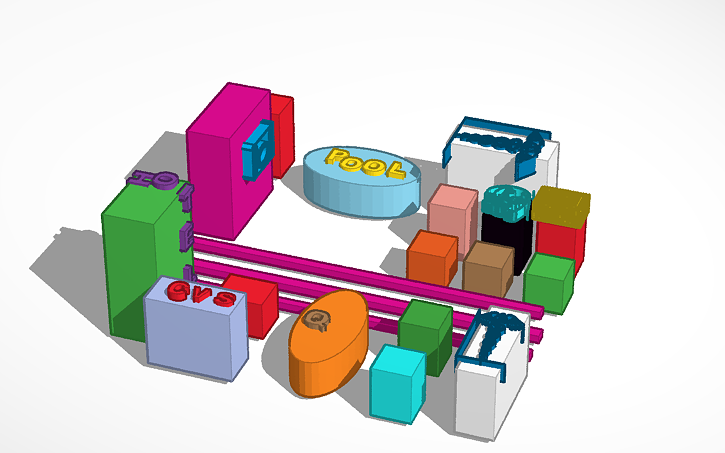 3D design olympic way - Tinkercad