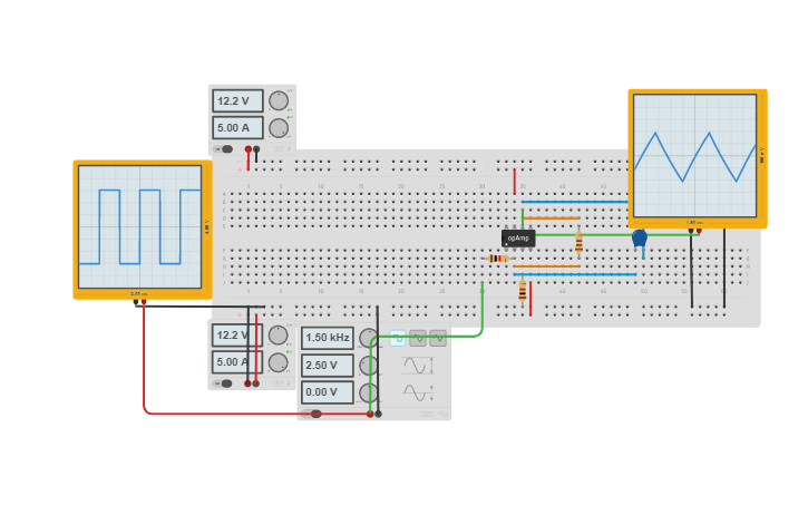 Circuit Design Practical Integrator Tinkercad