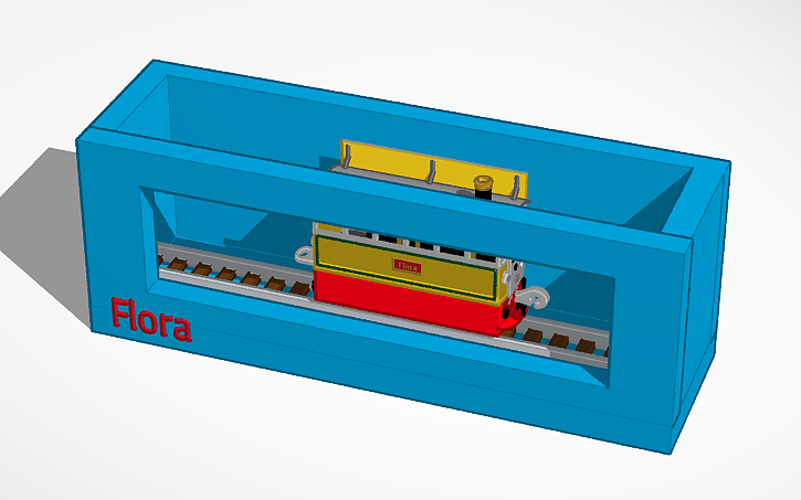 3D design Trackmaster Flora - Tinkercad