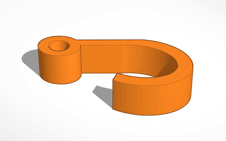3D design Hook - Tinkercad