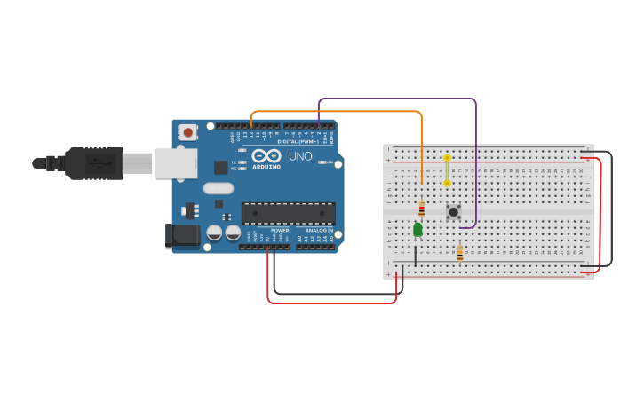 Circuit design 061930701638_Sari Nopiani_PULL DOWN | Tinkercad