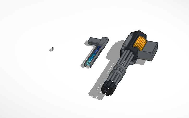 3D design weapons - Tinkercad