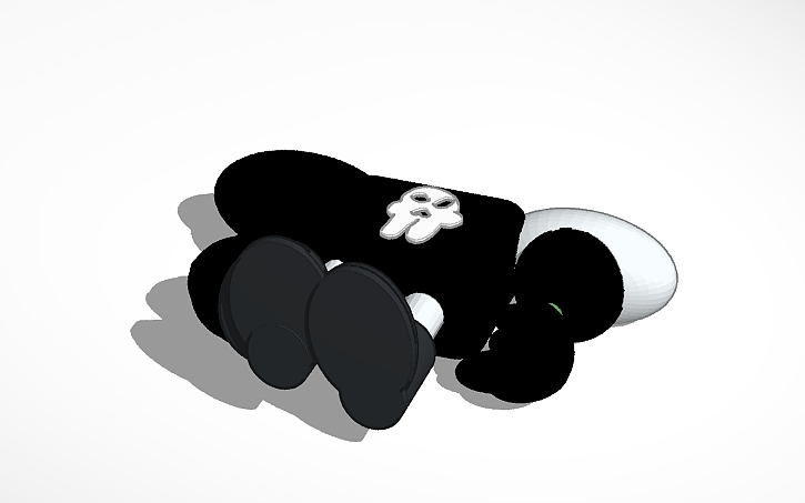3D design Giga Football Zombie PvZ (Dead) - Tinkercad