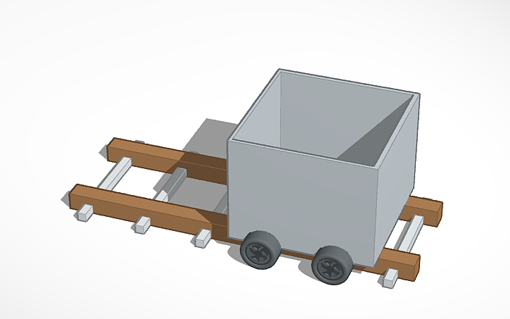 3D design minecraft minecart | Tinkercad