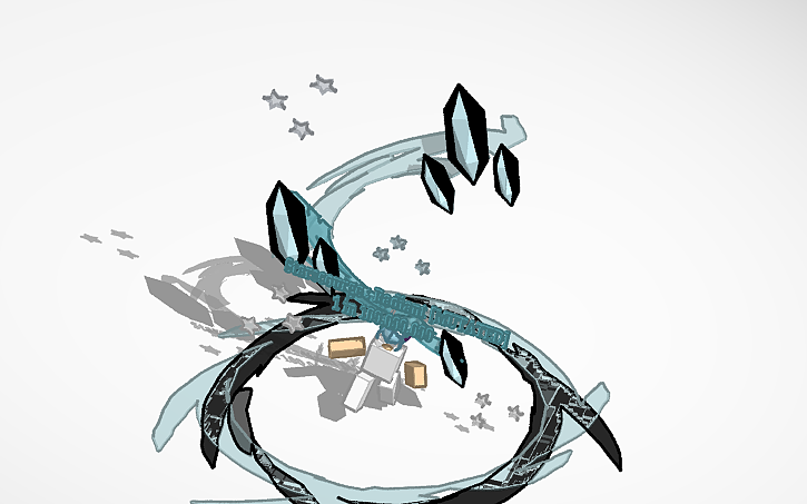 3D design Starscourge : Radiant 1 in 100m - Tinkercad