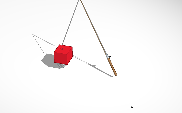 3D design Fishing Rod - Tinkercad