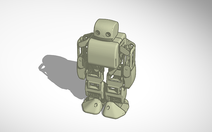3D design Robot Vivi Block - Tinkercad