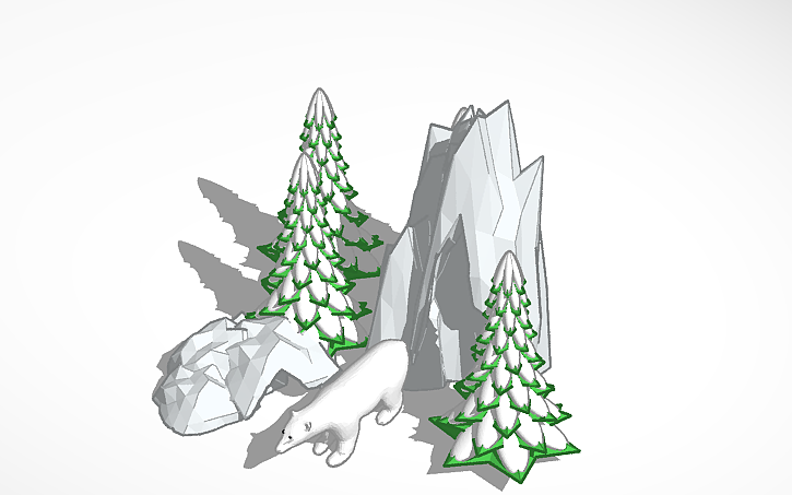 3D design Snow snow - Tinkercad