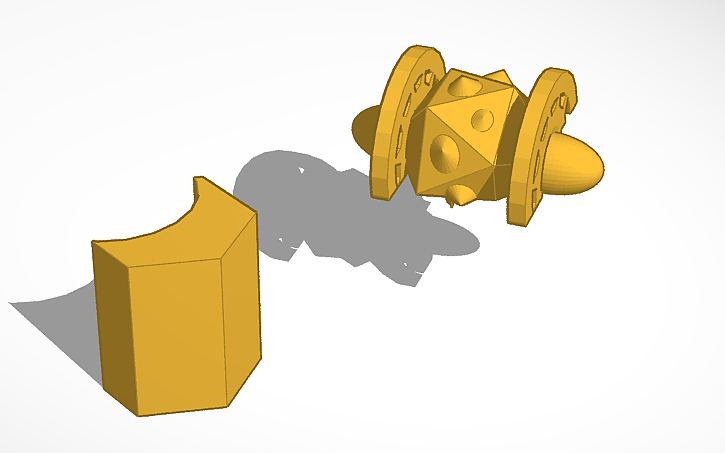 3D design Battle Bot MK1 (Flipper Wedge) - Tinkercad