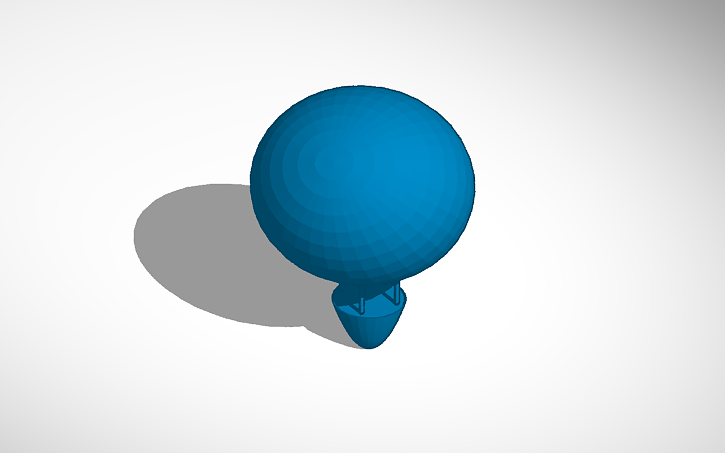 3D design Balloon - Tinkercad