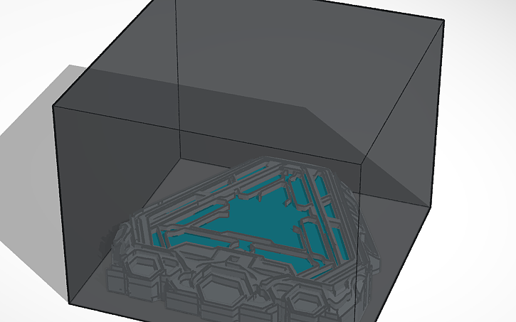 3D design Arc Reactor - Tinkercad
