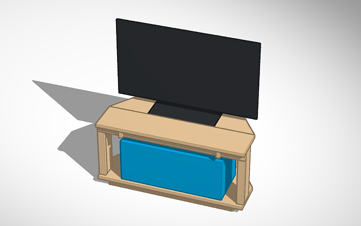 3D design Aquarium TV Stand | Tinkercad
