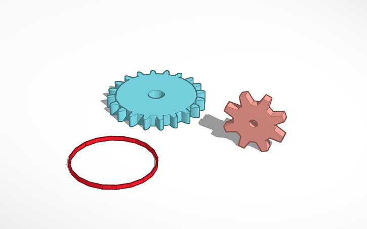 3D design GearS - Tinkercad