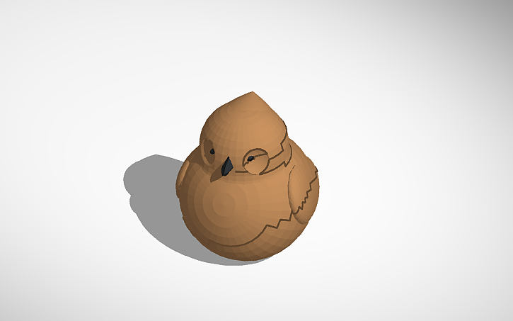 3D design Bird - Tinkercad