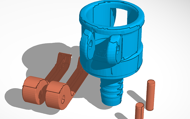 3D design Cam Lock 1/2 - Tinkercad