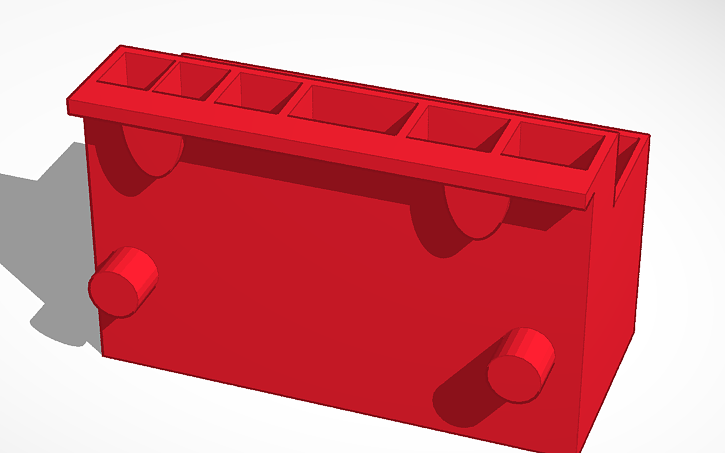 3D design Tool Holder - Tinkercad