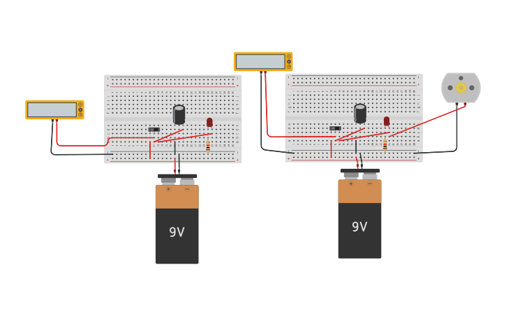 Circuit Design Capacitor Tinkercad
