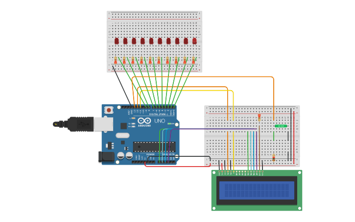 Circuit design Midterm Exam | Tinkercad Circuit design Midterm Exam | Tinkercad