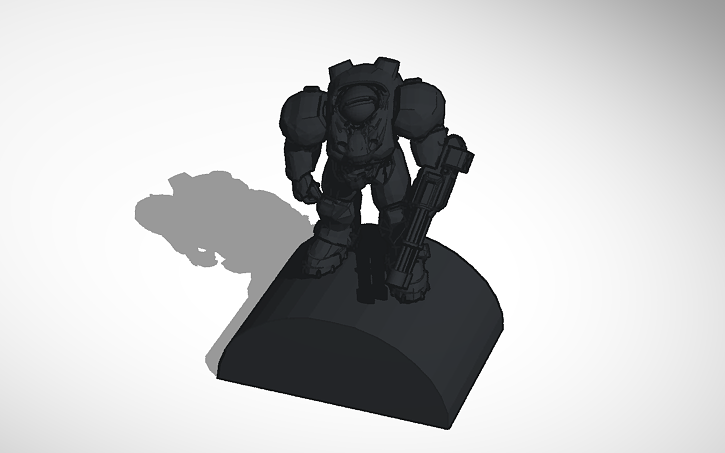 3D design Army guy - Tinkercad