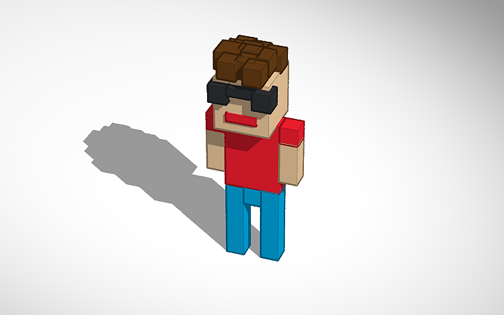 3D design MINECRAFT | Tinkercad