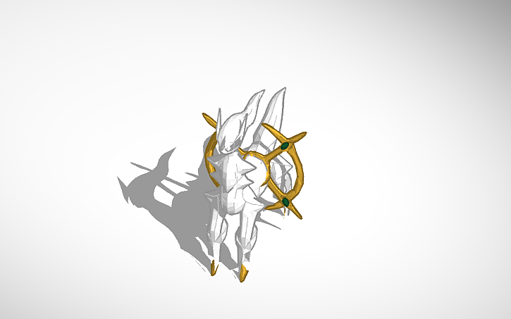 3D design Arceus - Tinkercad